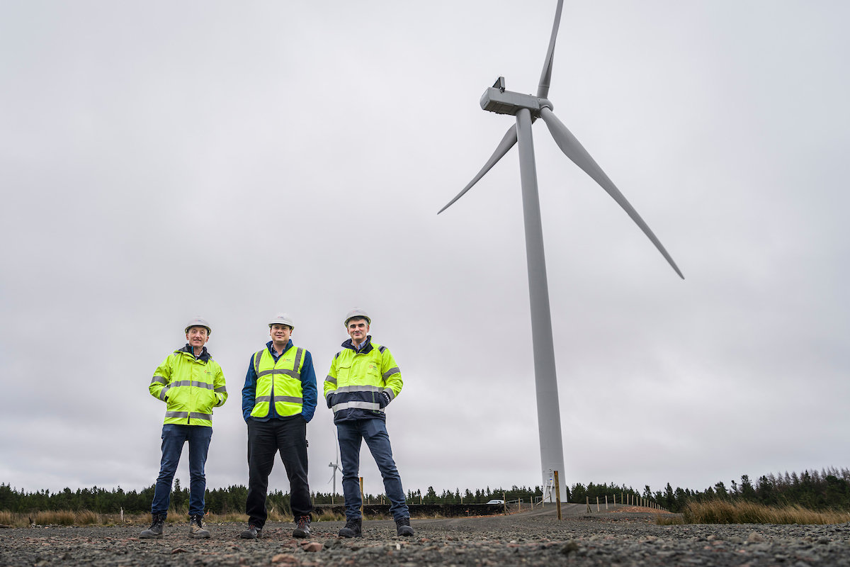 Grand Opening of West Benhar Wind Farm